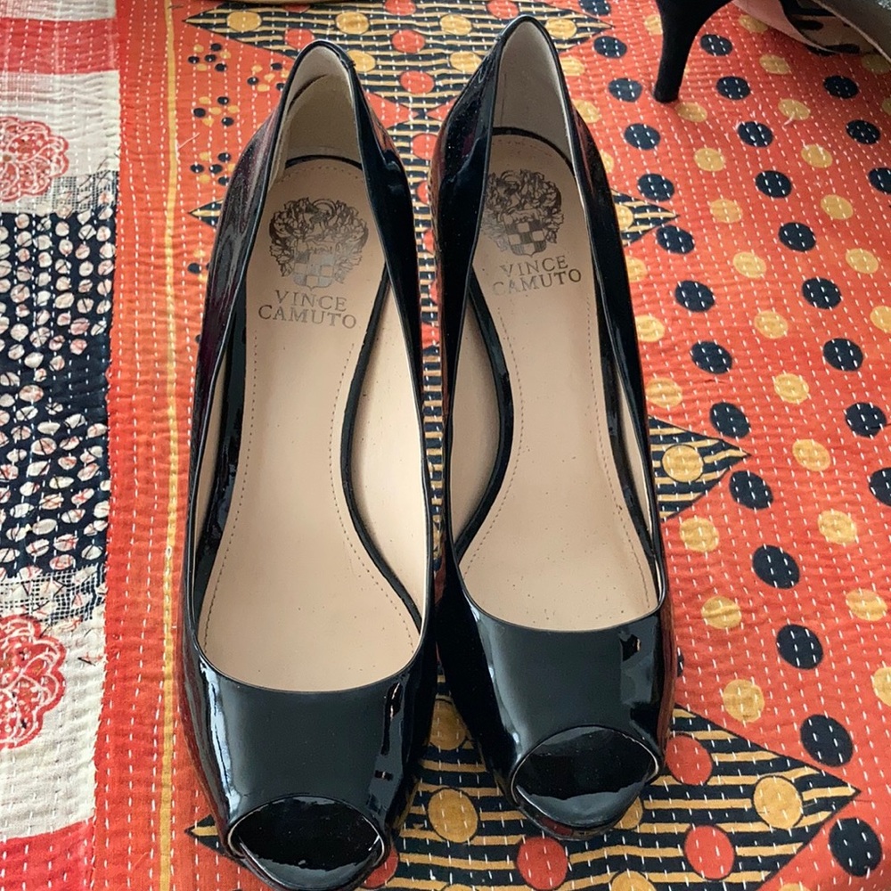Perfect Black Patent Pumps - Gem